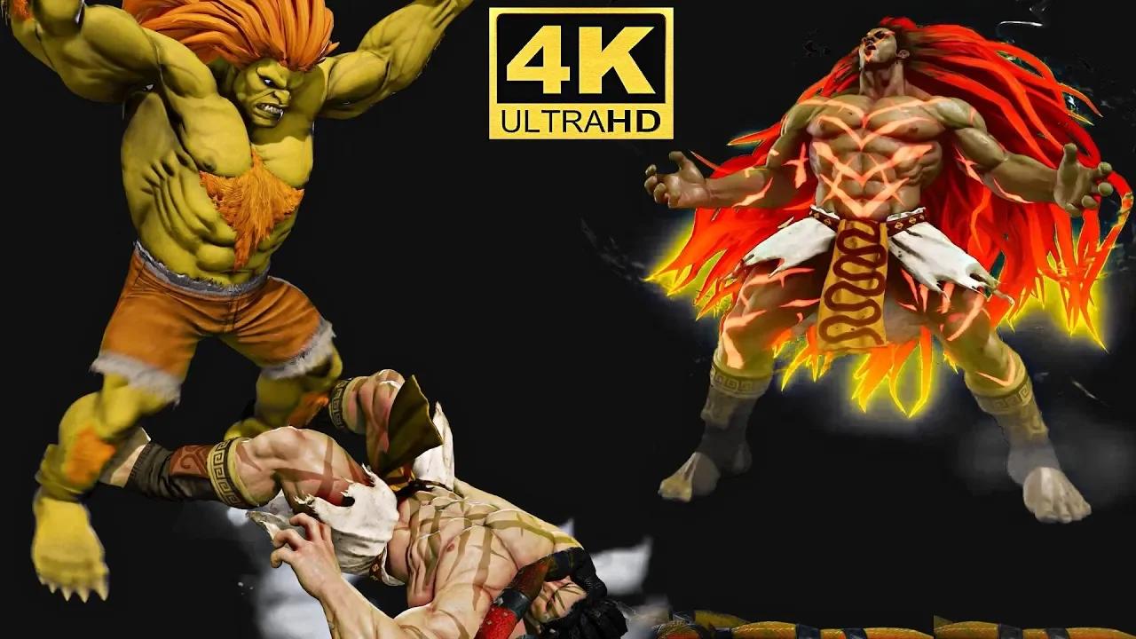 Gyaku Ryona Of Blanka & Necalli 🔥 SFV
