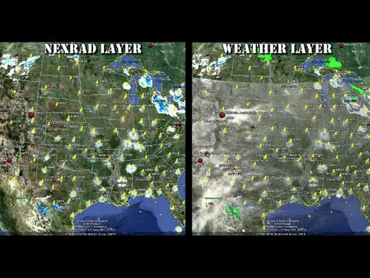 Nexrad Weather Control: Creating Cloud Systems