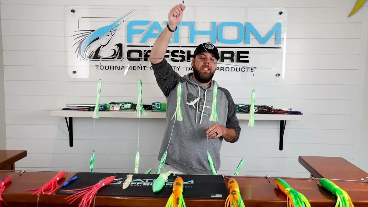 Spreader bar fishing 101: Intro to trolling squid spreader bars offshore.