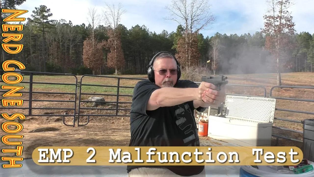 Strike Industries EMP2 Glock 43 Magazine Extension Malfunction Test