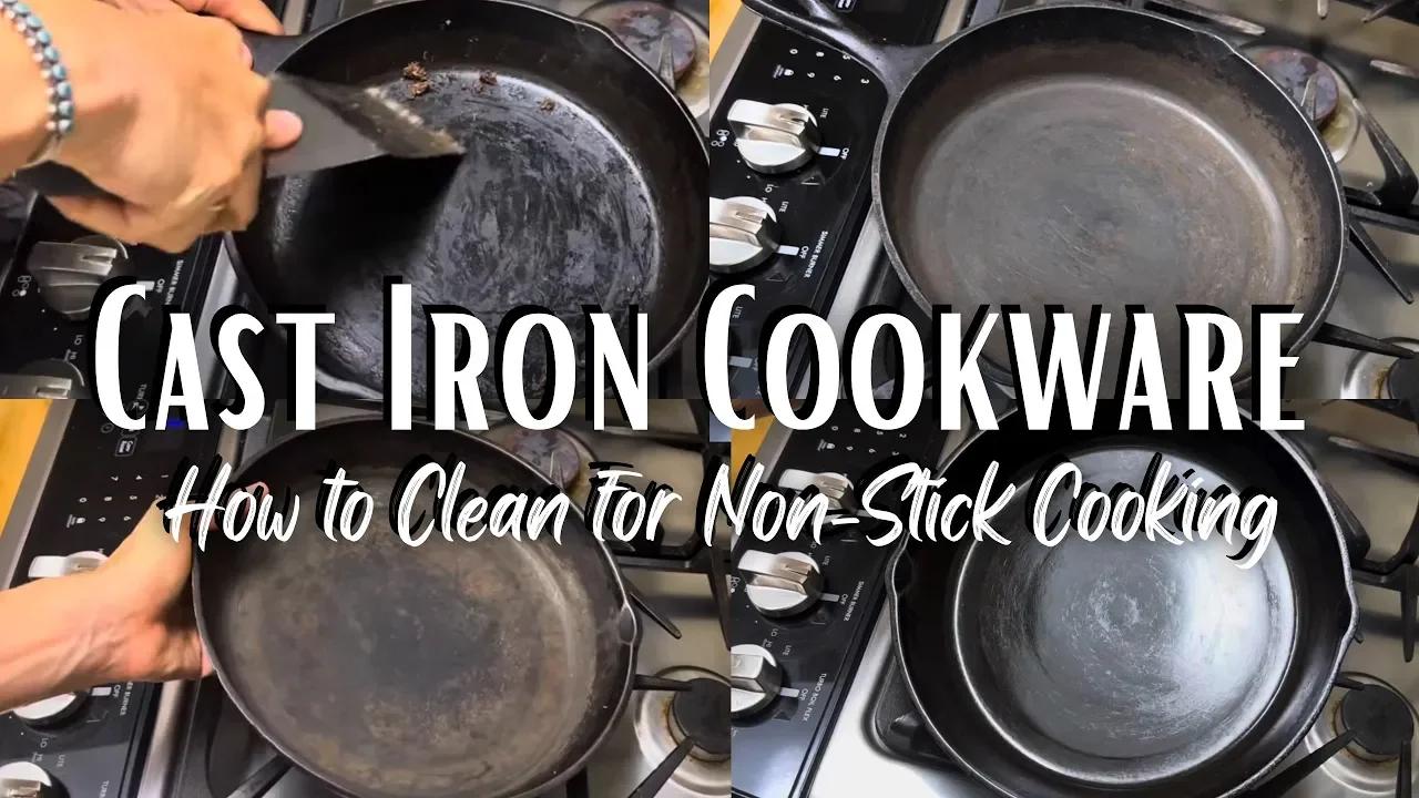 How to Clean Cast Iron Cookware