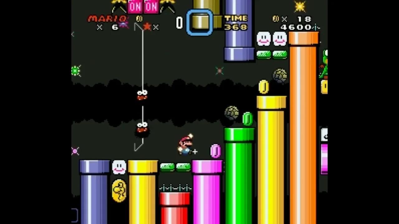 SMW Custom Level: Shifting in Rex