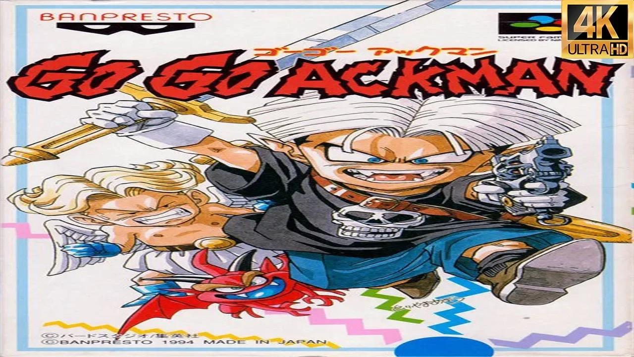 Go Go Ackman (English) - Super Nintendo - Action, Platformer 2d - (4k ...