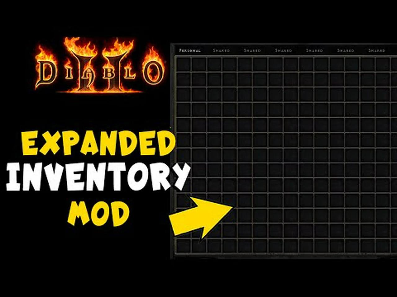 Expanded Inventory Mod Guide for Diablo 2 Resurrected Single Player D2R