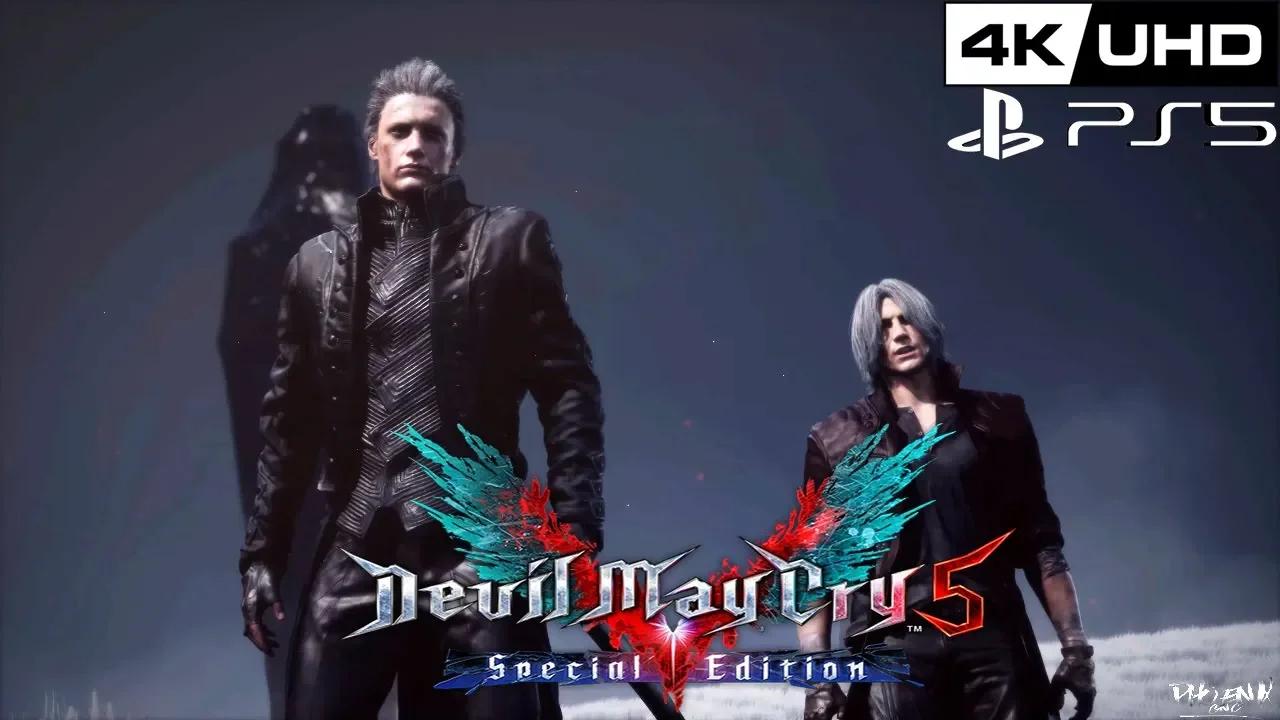 DEVIL MAY CRY 5 Special Edition - New Intro&Endings Cutscenes (PS5) ️4K ...