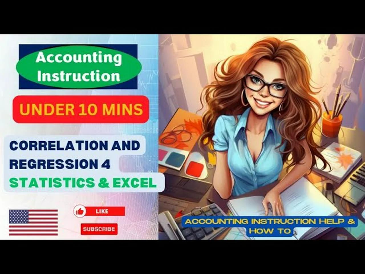 Correlation And Regression 4 Statistics And Excel