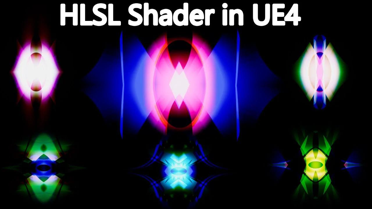 HLSL Shader in UE4 Material Custom Node | Download Project Files