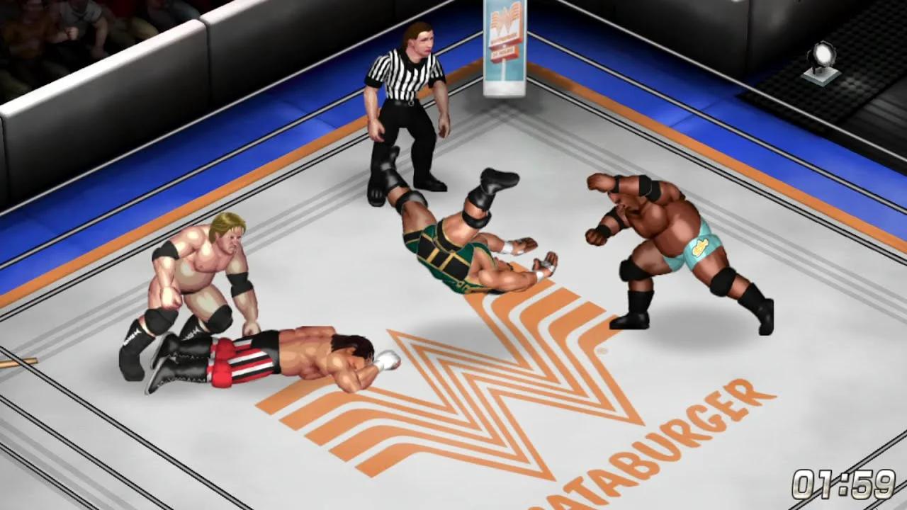 Keith Lee vs. Jeff Cobb vs. Terry Funk vs. Stan "The Lariat" Hansen ...