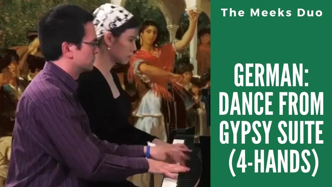 Edward German: The Dance from Gypsy Suite (4-hands piano)