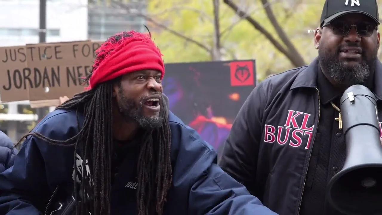 Dueling Protests outside Daniel Penny Trial on the day of Verdict - NYC