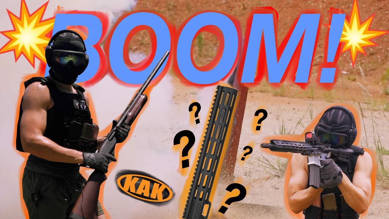 Shooting Handguards With A 12-Gauge: The KAK Torture Test!