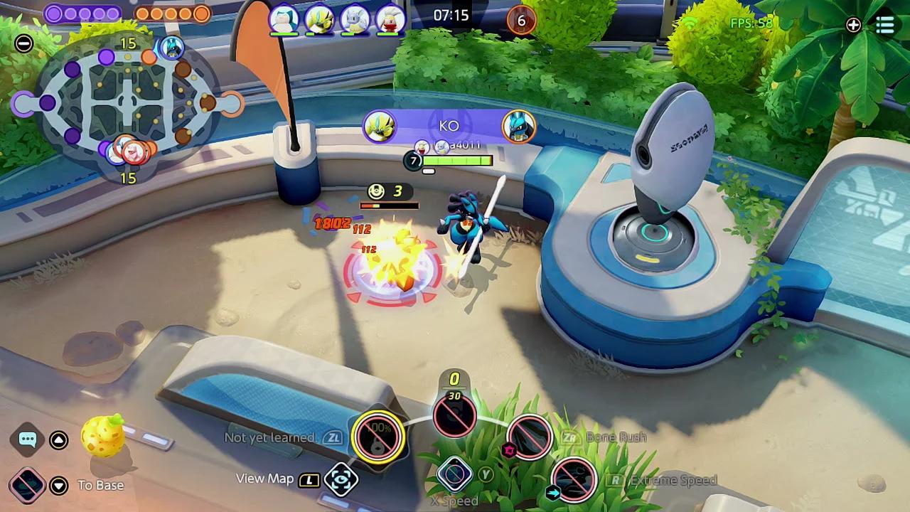 Pokémon Unite - Ranked Match (Master) with Lucario #5