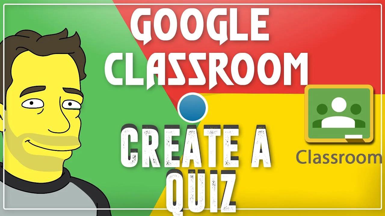How to Create a QUIZ in Google Classroom | distance learning, distance ...