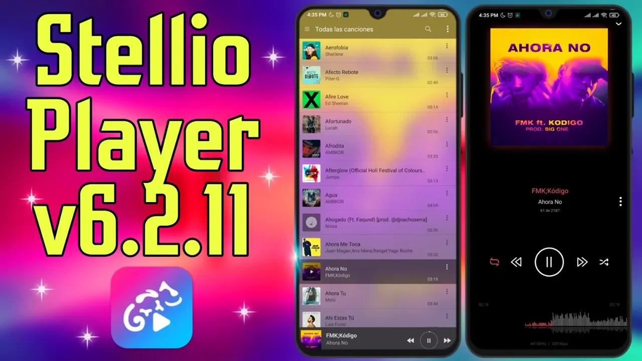 STELLIO MUSIC PLAYER PREMIUM APK 6.2.11 ÚLTIMA VERSIÓN 2020