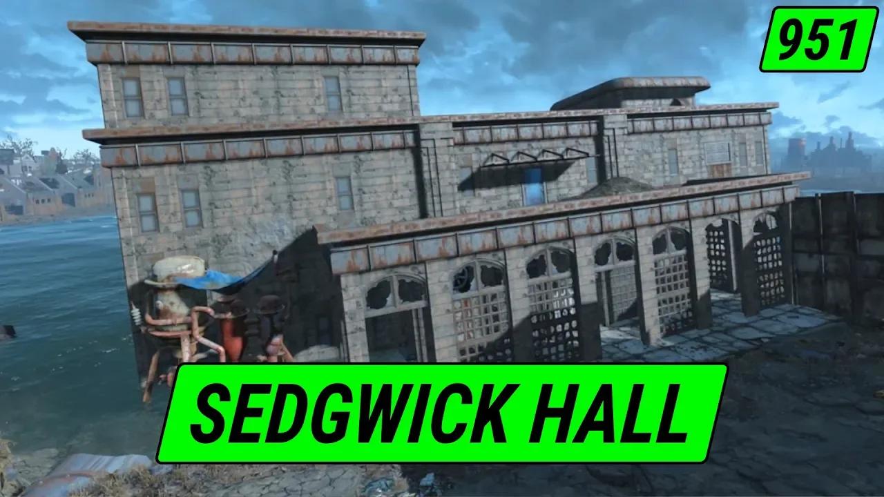 Mysterious Sedgwick Hall | Fallout 4 Unmarked | Ep. 951