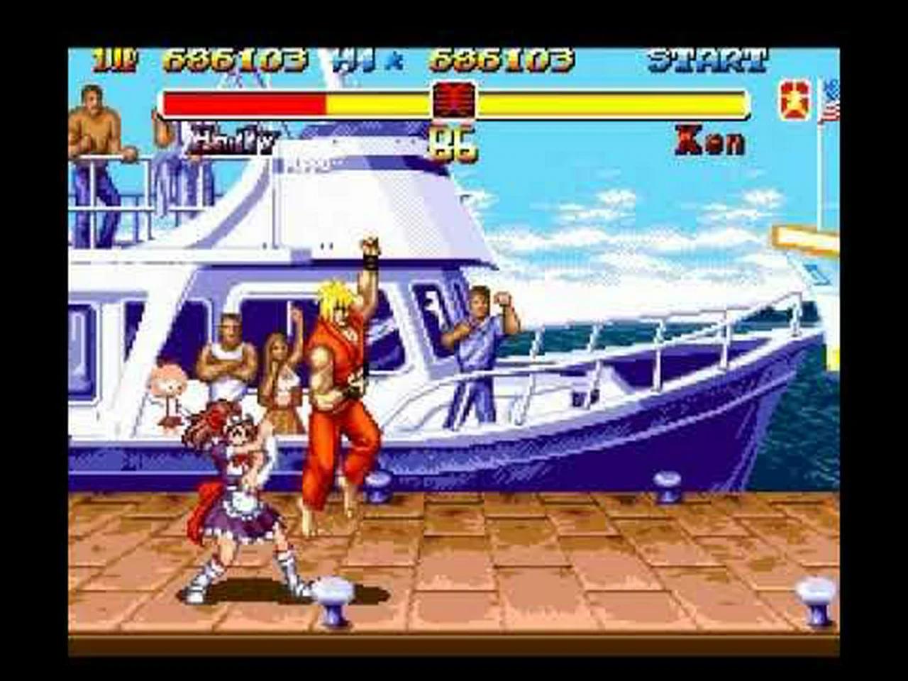 Super Street Fighter II Project FN (WIP) - Emily Gameplay