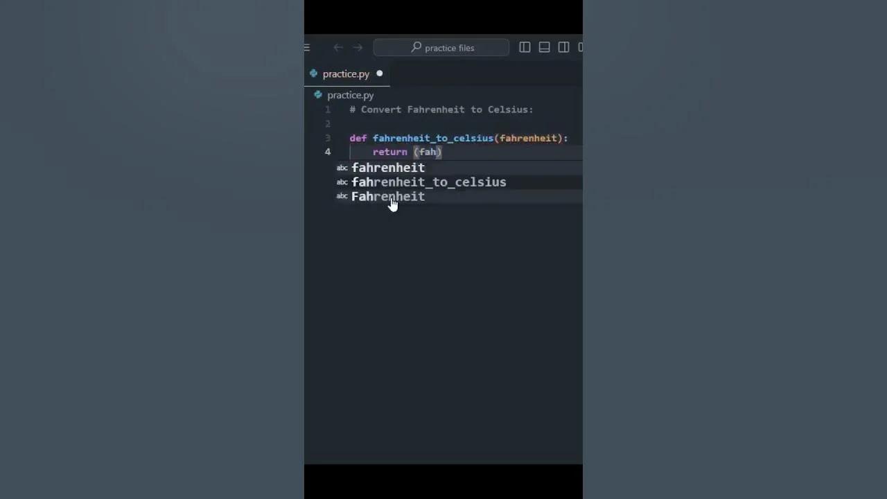 Convert Fahrenheit to Celsius | #python #pythonprogramming#coding# ... Convert Fahrenheit to Celsius | #python #pythonprogramming#coding# ...