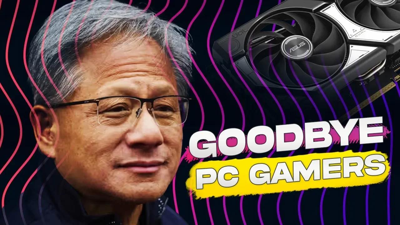 NVidia at Computex 2025. Jensen waves "GOODBYE" to PC gamers