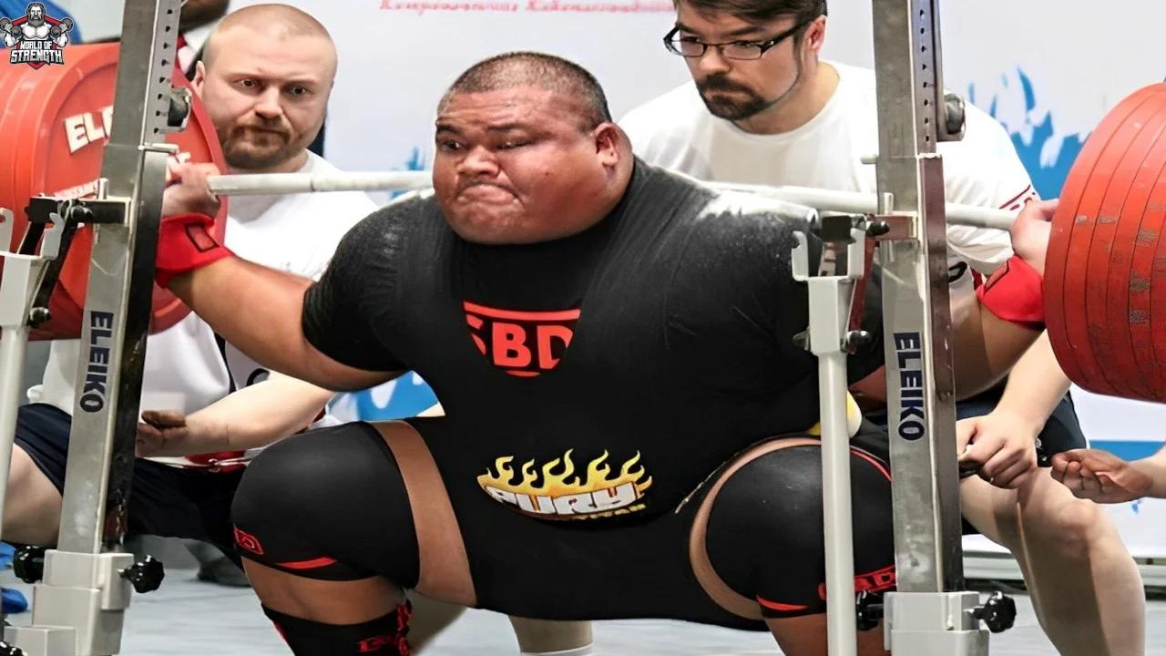 The Heaviest Front Squat Ever | Jezza Uepa