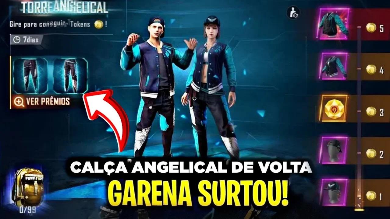 CALÇA ANGELICAL DE VOLTA AO FREE FIRE 😱 EM DEZEMBRO 2021