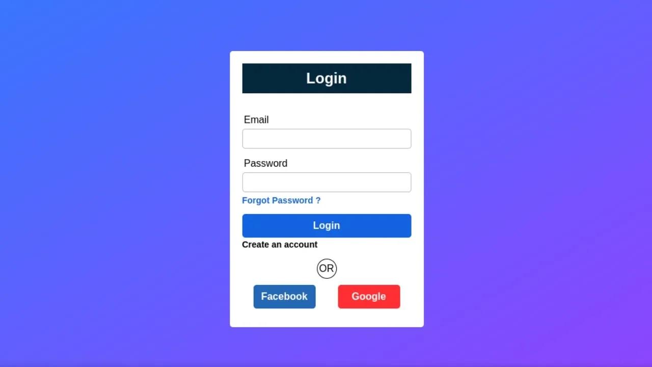 How to create Login form in Html and Css | Html and Css Beginner ...