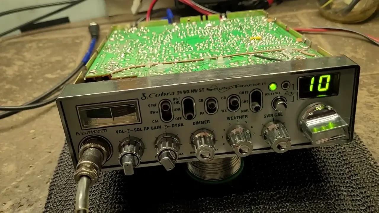 COBRA 29 WX NW ST - Trouble shooting and repair PART-4