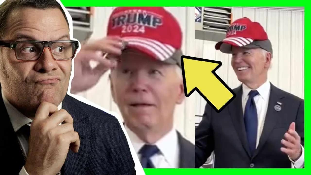 The REAL meaning behind Biden putting on the MAGA hat!