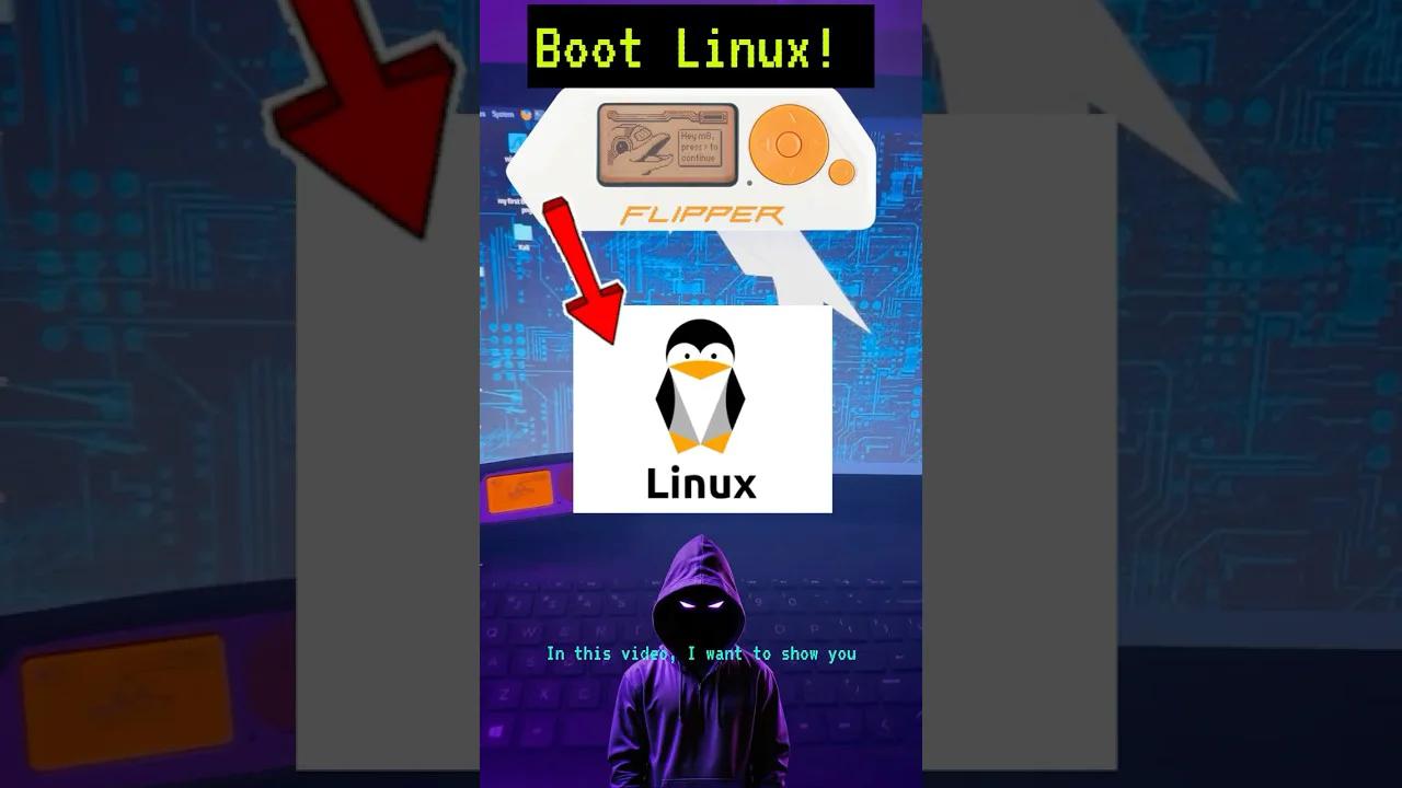 Boot LINUX on you Flipper Zero! #cybersecurity #hackingtools # ...