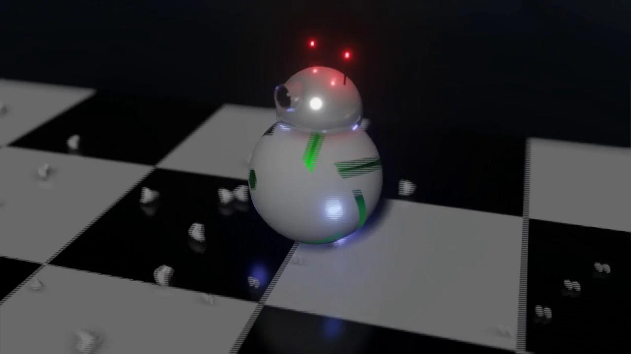 Rollie Robot Test Animations - #Blender