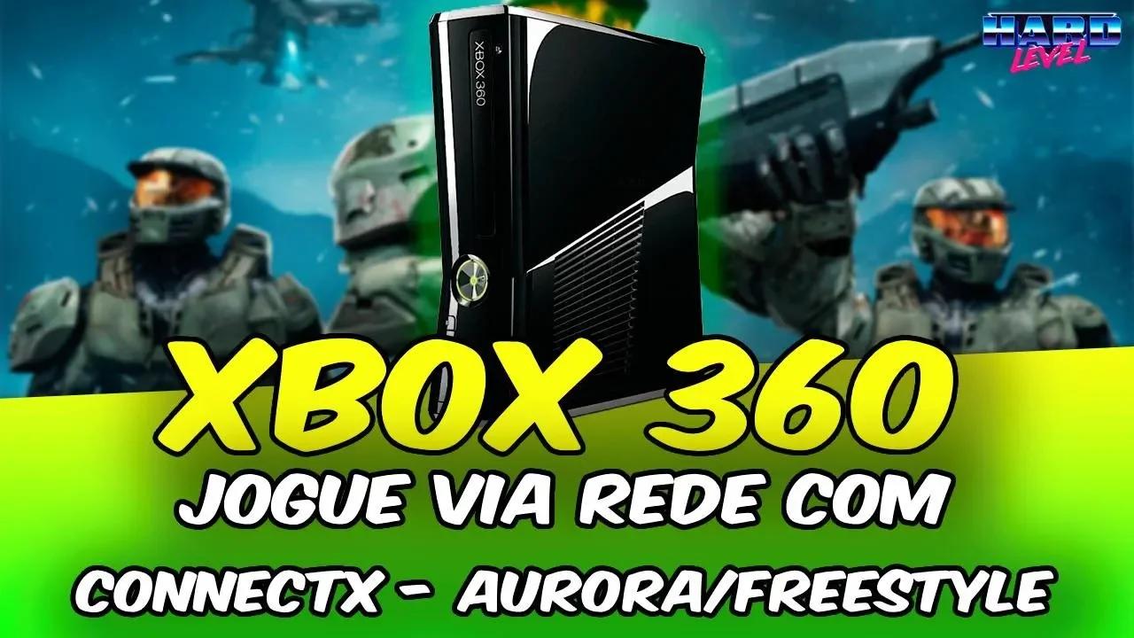 Jogos de Xbox 360 via REDE com ConnectX! Aurora e Freestyle!
