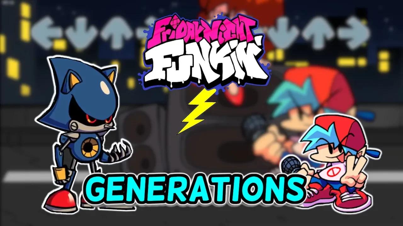 FNF - V.S. Metal Sonic Mod ( Generations ) - FNF MODS (HARD) - Friday ...