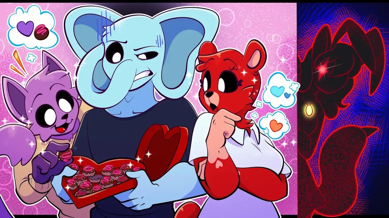 CatNap X Bobby BearHug & Bubba Bubbaphant's Dark Space Stalker | Poppy Playtime Chapter 3┃Comic Dub