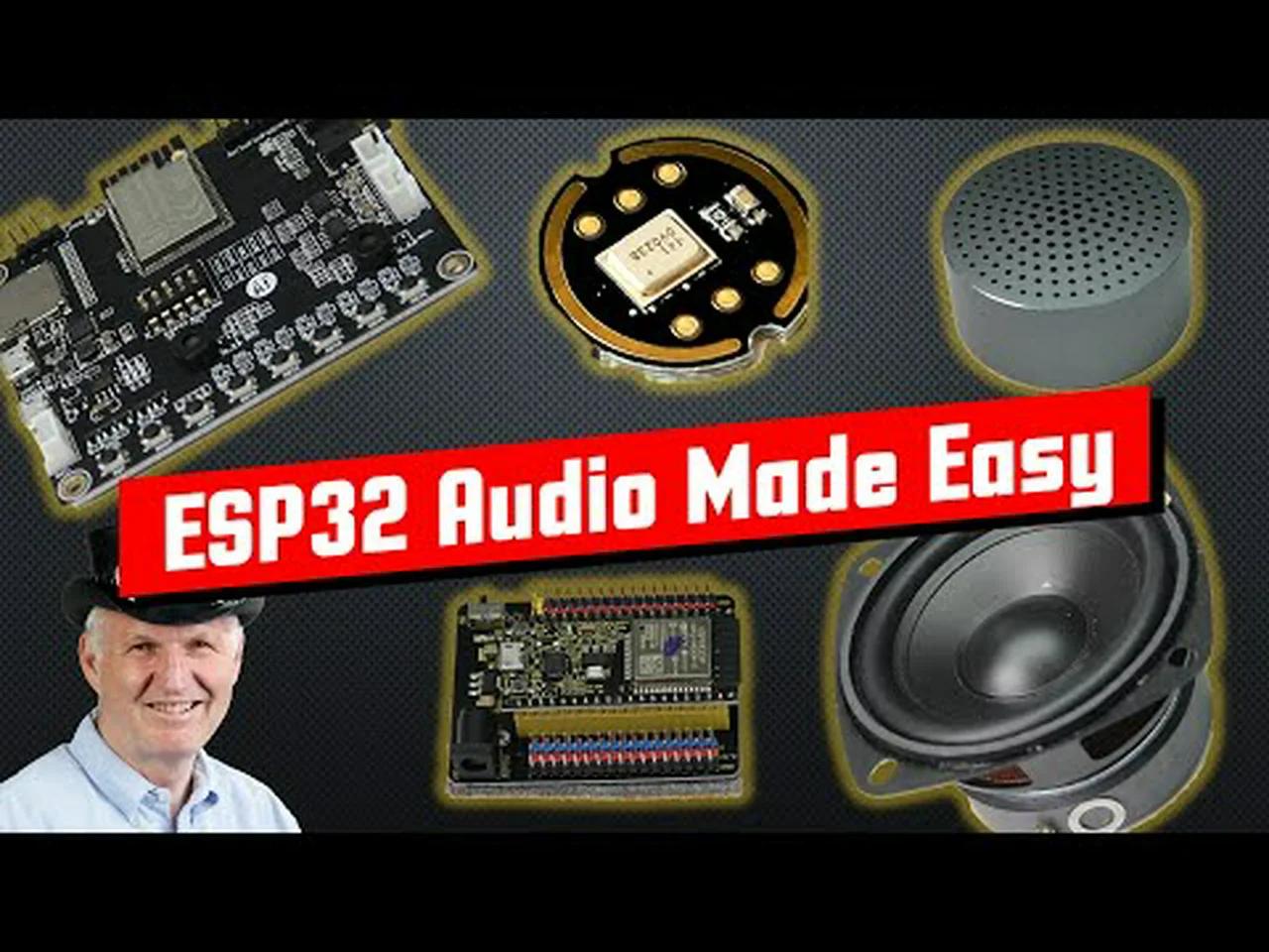 ESP32 Audio Tutorial with lots of examples