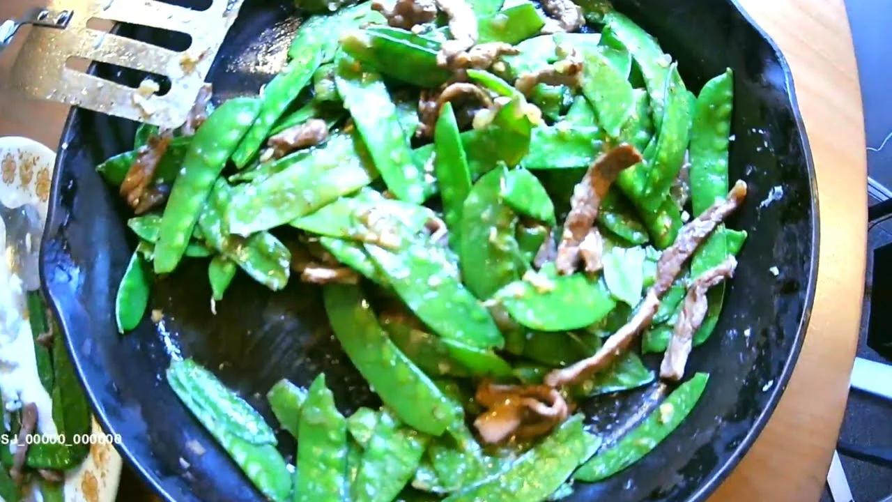 Pea Pods With Beef (Chinese)