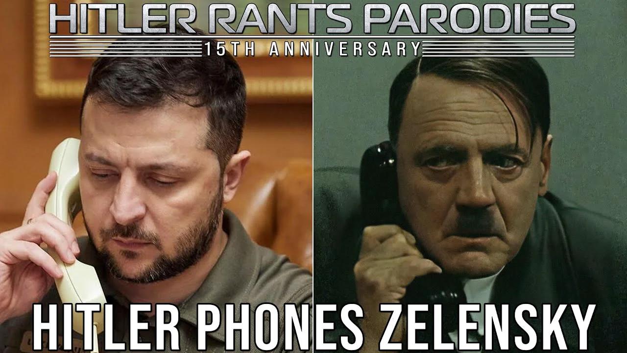 Hitler phones Zelensky