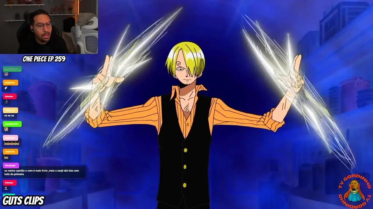 Brkk - SANJI VIROU ESPADACHIM ?? | One Piece | Ep 259 ( React )
