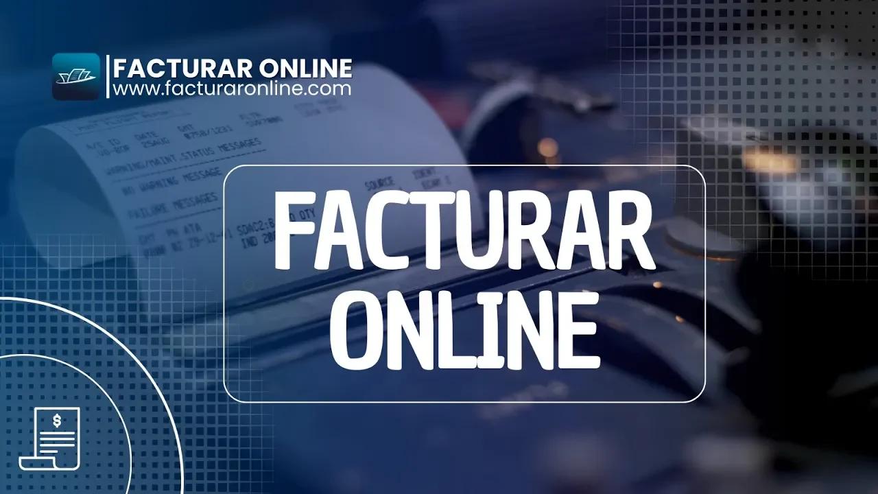 FACTURAR ONLINE 💳📄