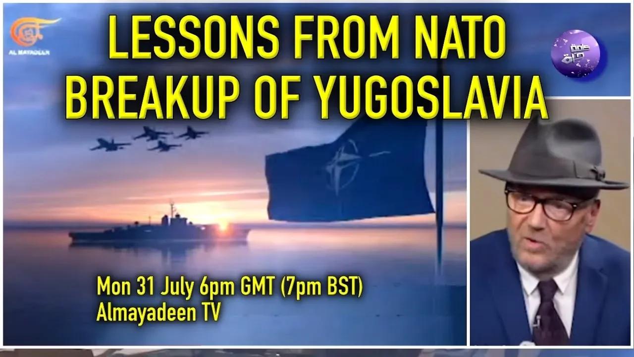 Lessons from the Breakup of Yugoslavia: NATO's Role