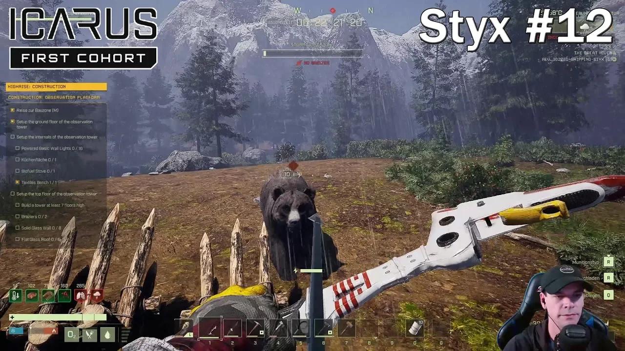 Icarus Styx Deutsch #12 Highrise - Construction | Es muss sich erst hoch gelevelt werden