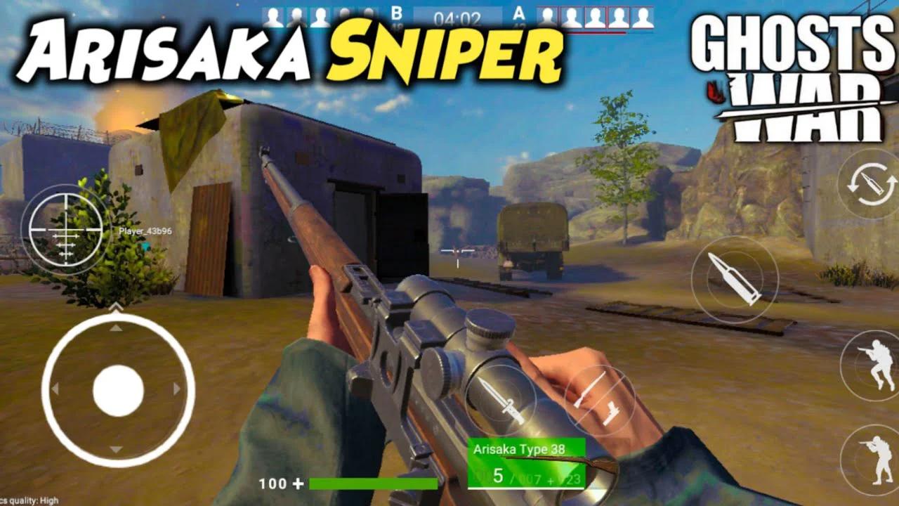 Ghosts of War - Arisaka Type 38 Sniper Rifle Gameplay 🔥