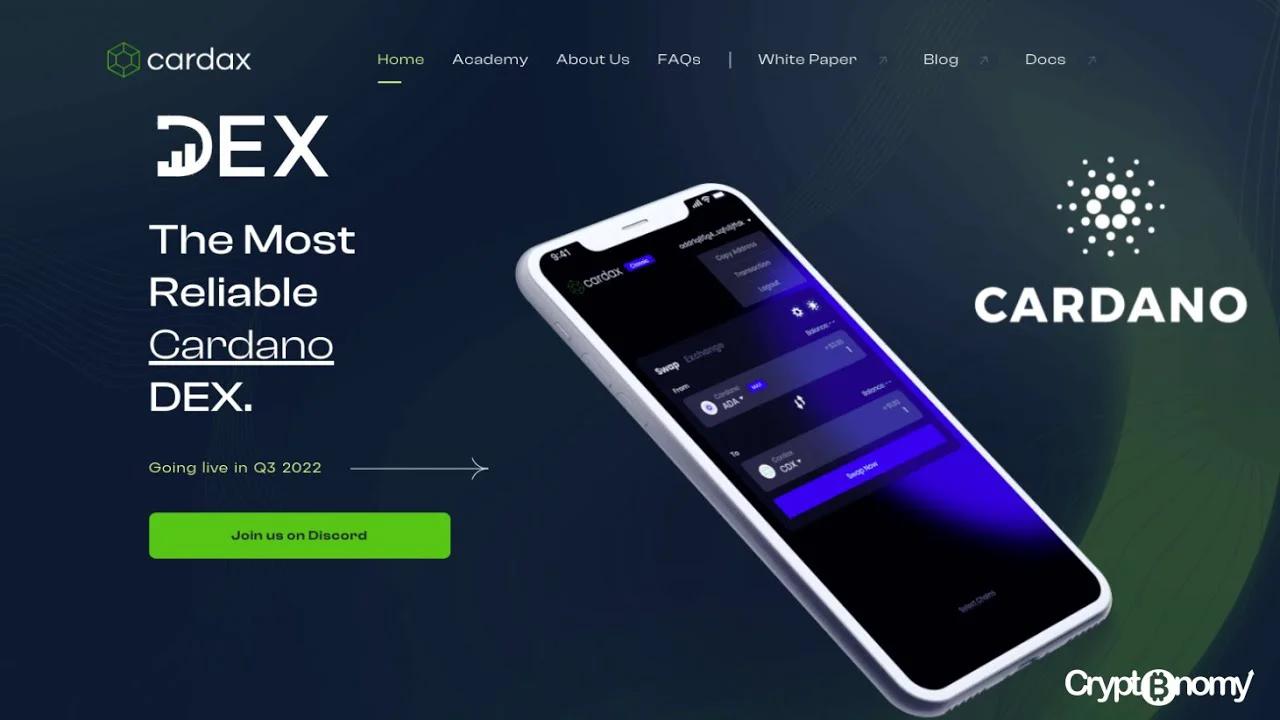 CARDAX EL DEX DE CARDANO QUE LO CAMBIARA TODO!!