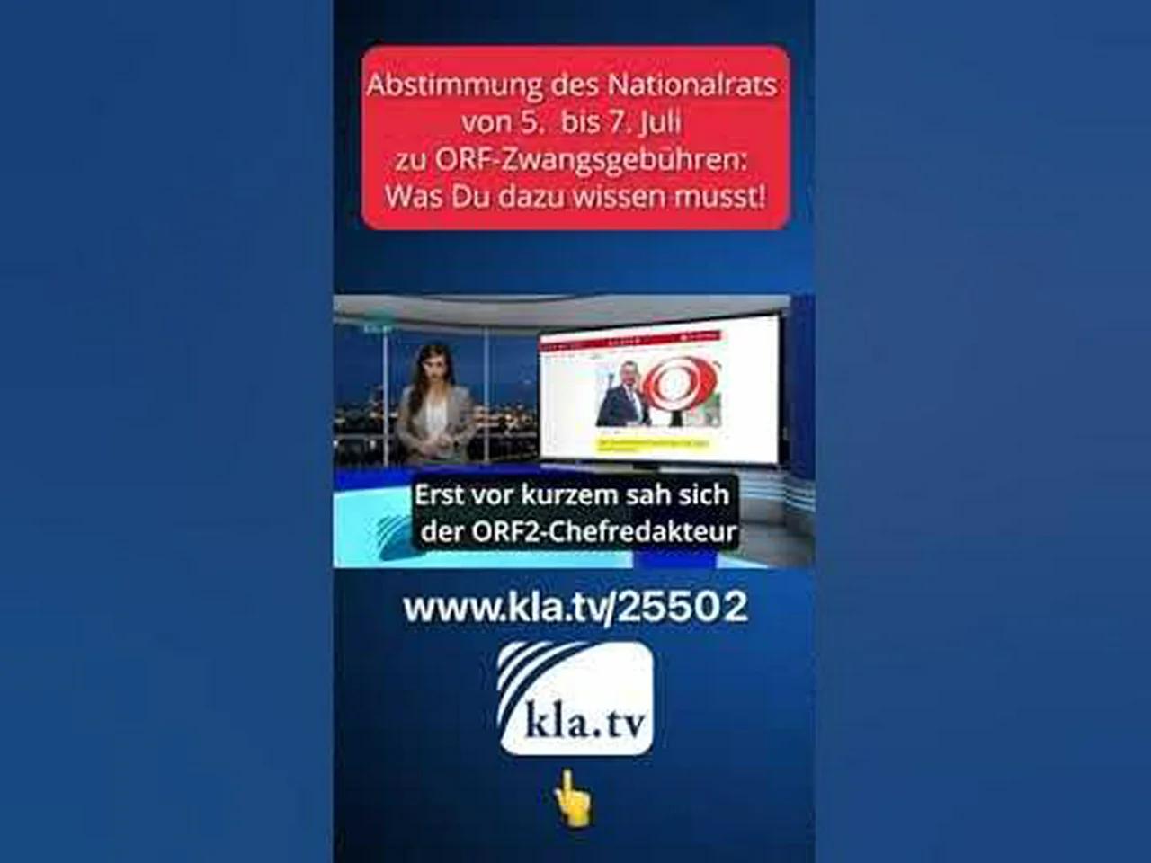 Abstimmung des Nationalrats von 5. - 7.7. zu ORF-Zwangsgebühren: Was Du dazu wissen musst!