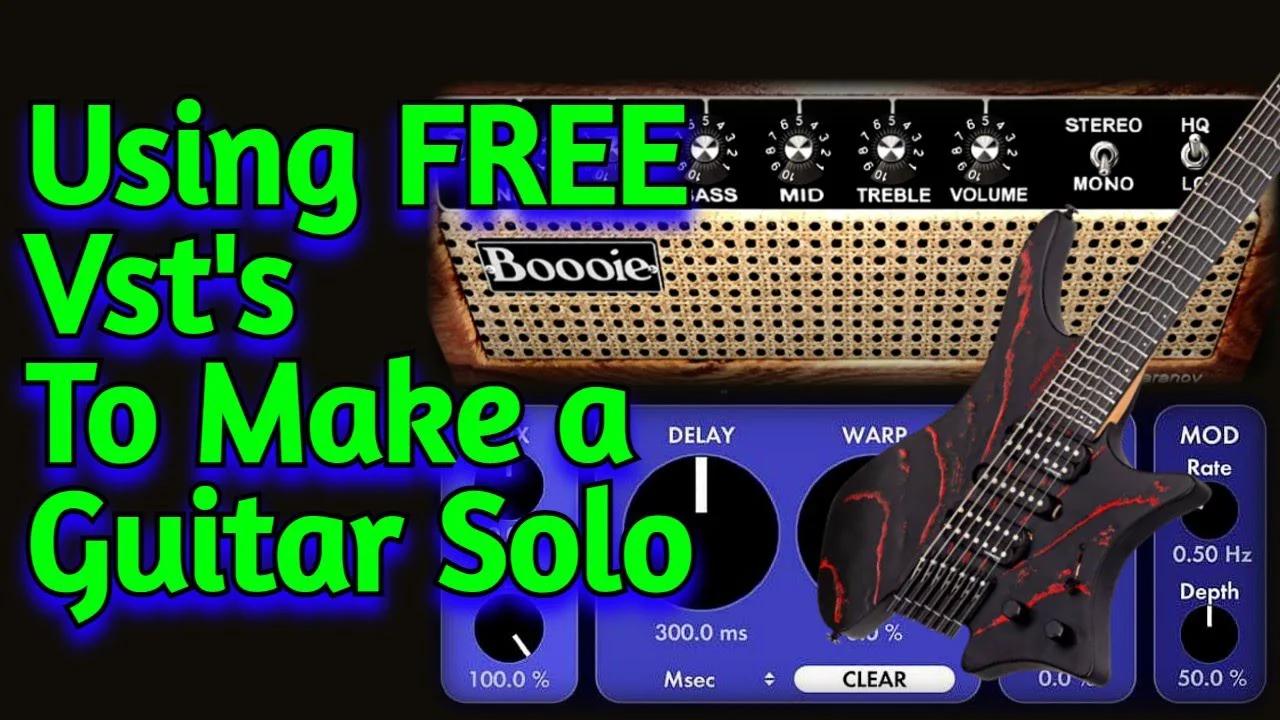 Using FREE Vst Plugins & FREE Impulse Responses To Make A Guitar Solo ...