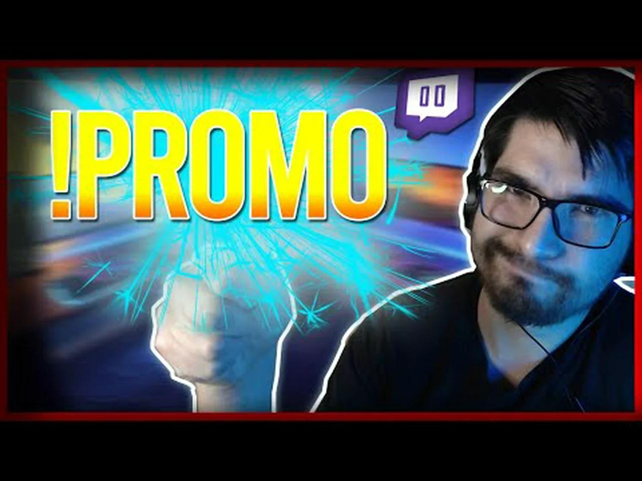 Como poner una promo animada en twitch