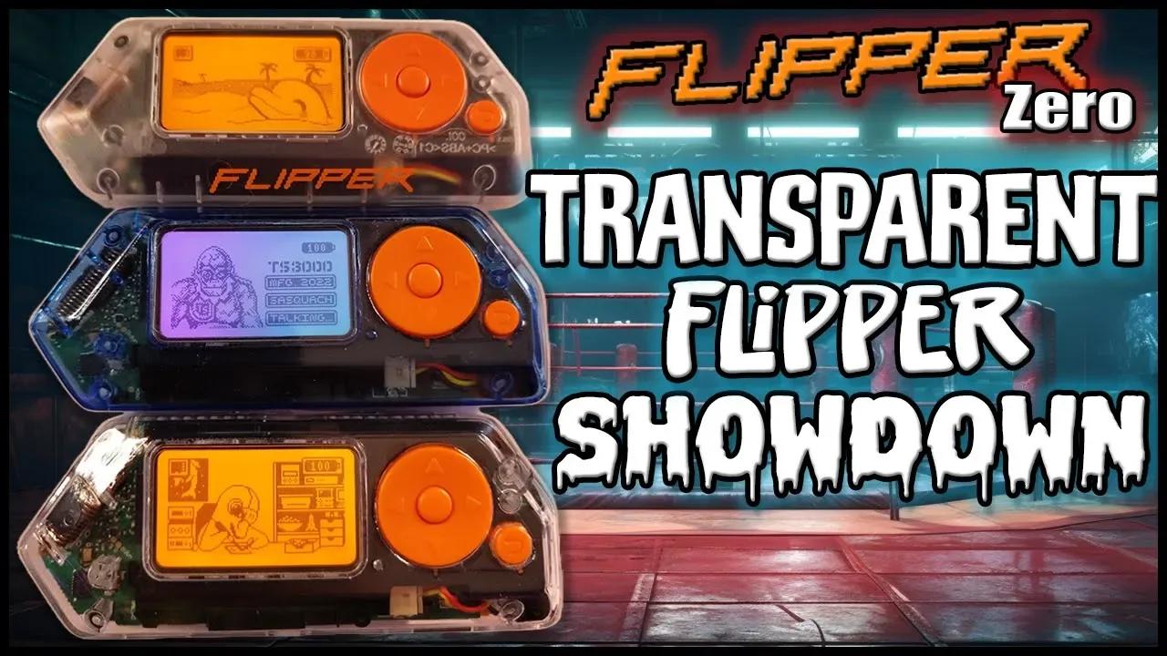 Flipper Zero Clear Case Showdown!! Community Case Vs Official! Who Wins!?