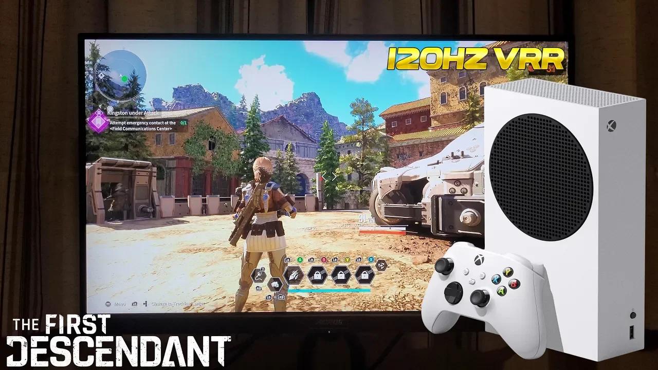 THE FIRST DESCENDANT XBOX SERIES S BALANCE MODE 120HZ VRR TEST