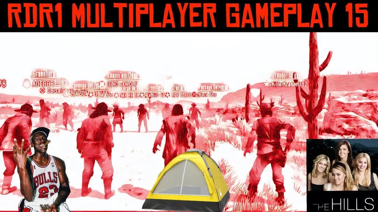 Red Dead Redemption RDR1 Online Multiplayer Gameplay 15: Top Player 3 ...