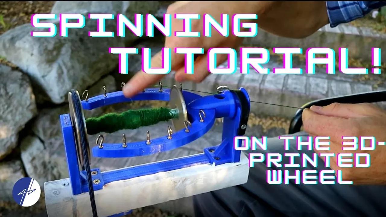 Spinning Wheel Tutorial! (for the Good and Basic Spinning Wheel Kit)