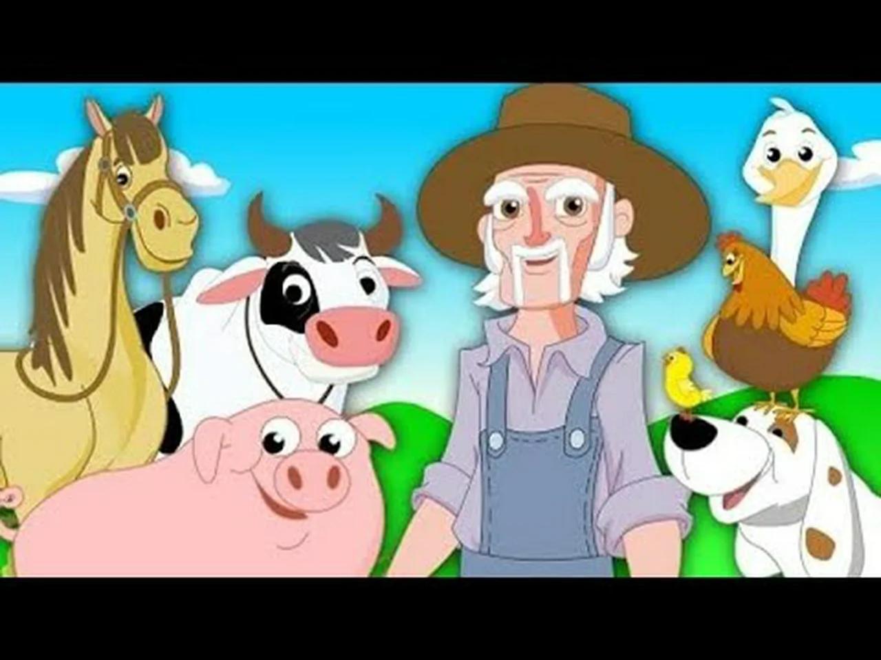 Animal Nursery Rhymes | Old MacDonald | Puffy Kids TV Nursery Rhymes ...