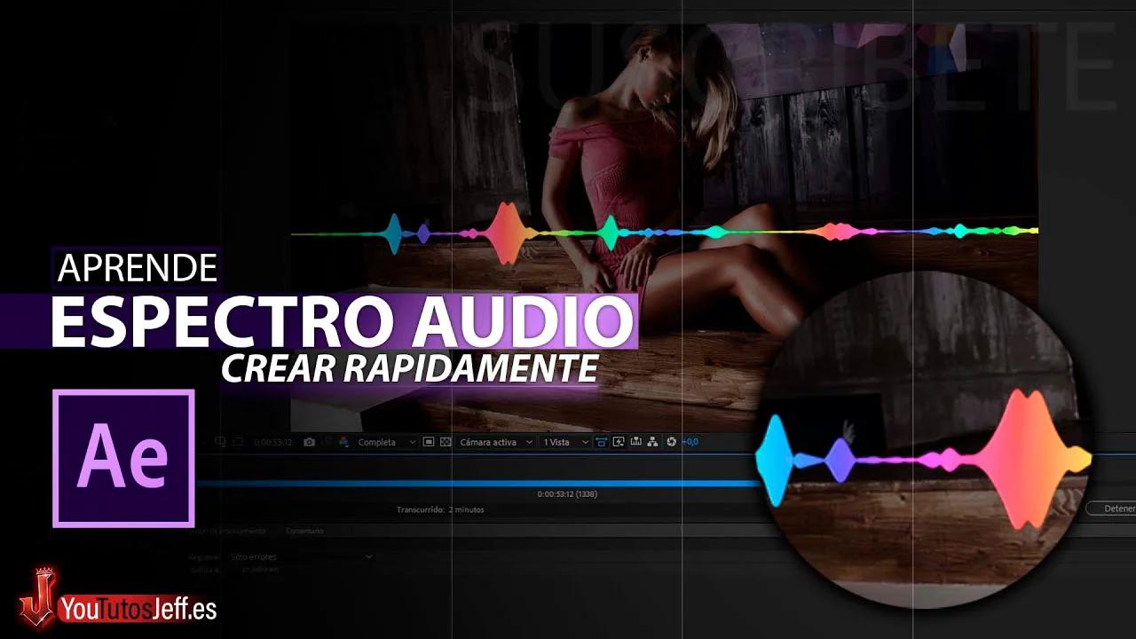 Como Crear ESPECTRO de AUDIO After Effects 🟣